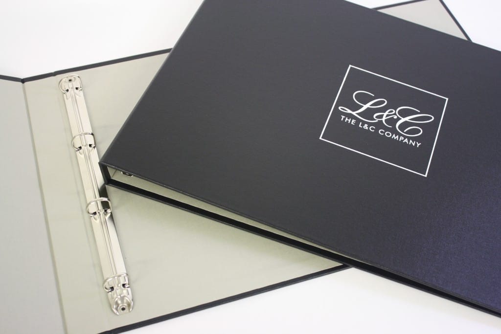 Buckram Cloth Ring Binder - RS Bookbinders